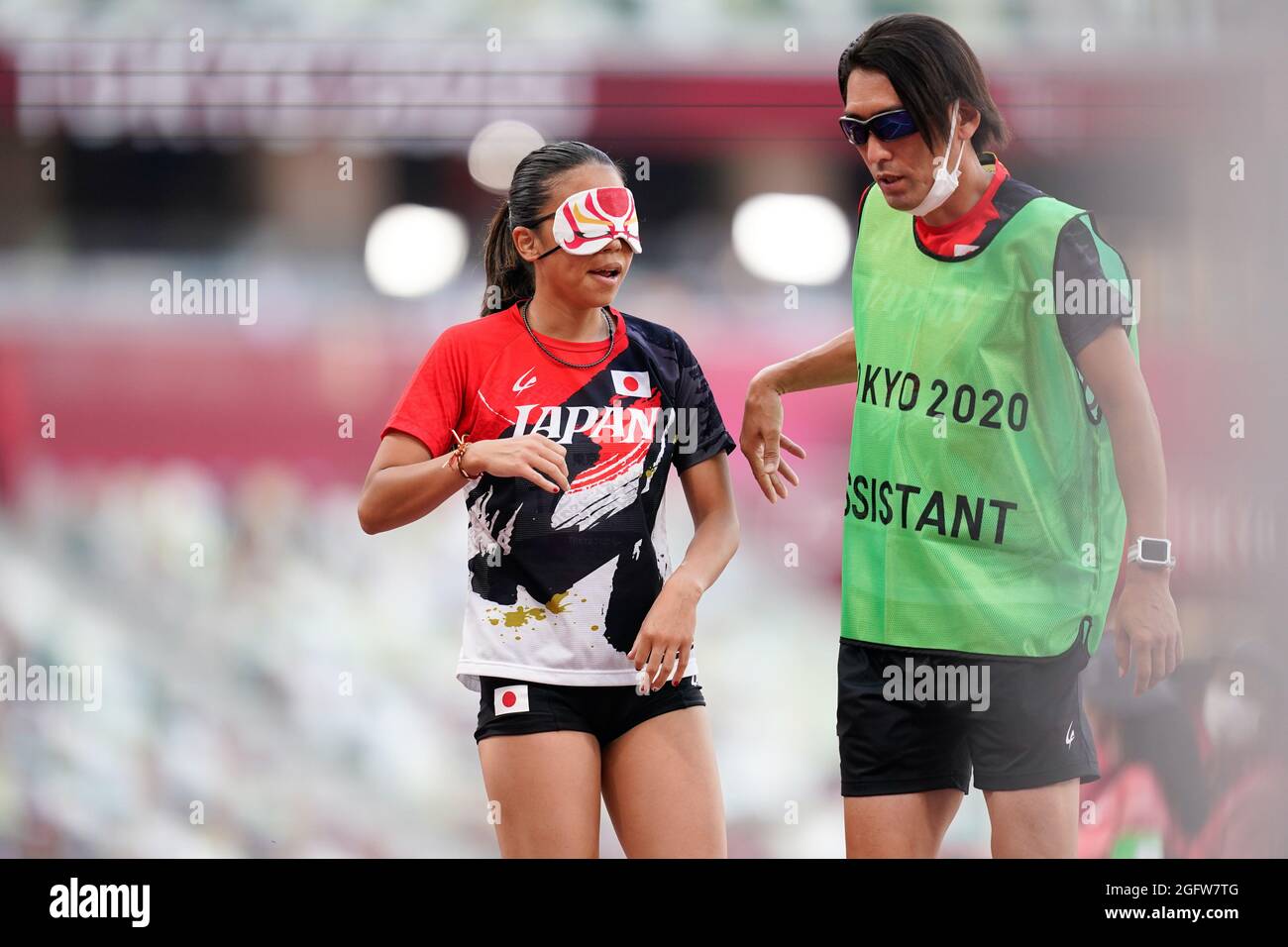Tokyo, Japan. 27th Aug, 2021. (L-R) Chiaki Takada (JPN), Shigekazu ...