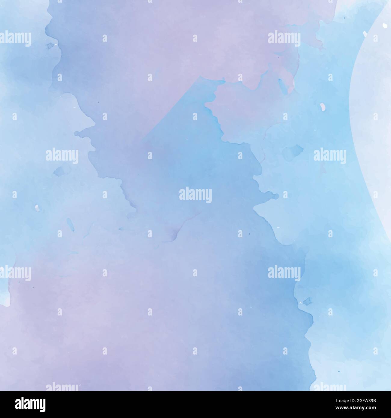 Realistic blue and white painted watercolor abstract background ...