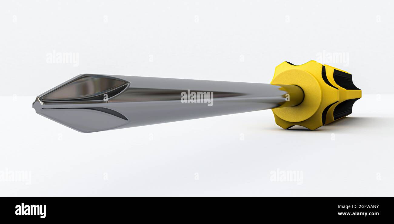 cross screwdriver isolated on white background 3d illustration Stock ...