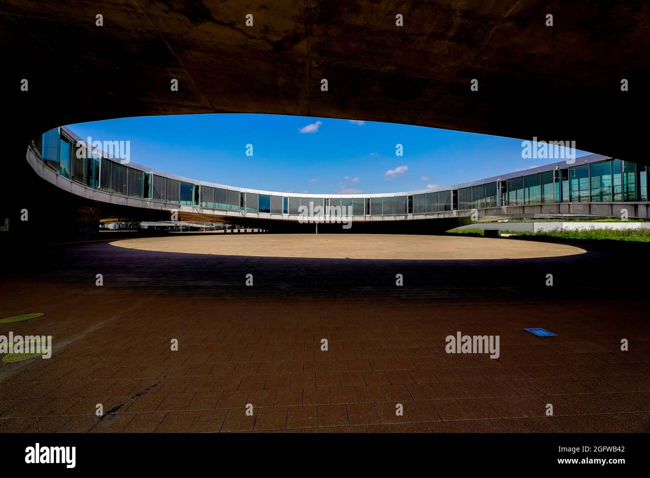 Campus of EPFL Ecole Polytechnique Fédérale de Lausanne, the Rolex ...