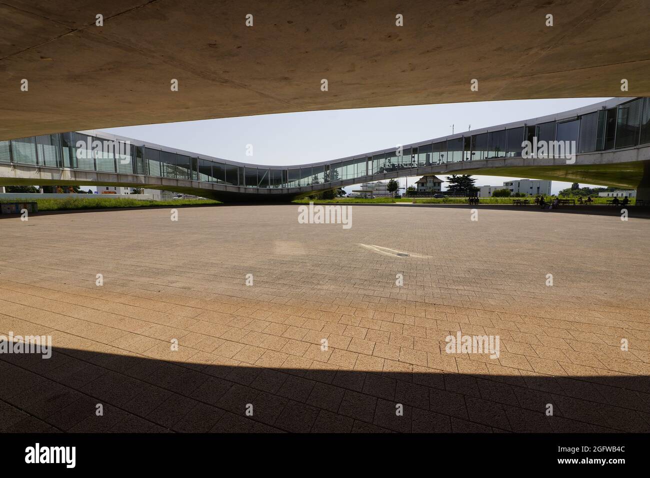 Campus of EPFL Ecole Polytechnique Fédérale de Lausanne, the Rolex ...