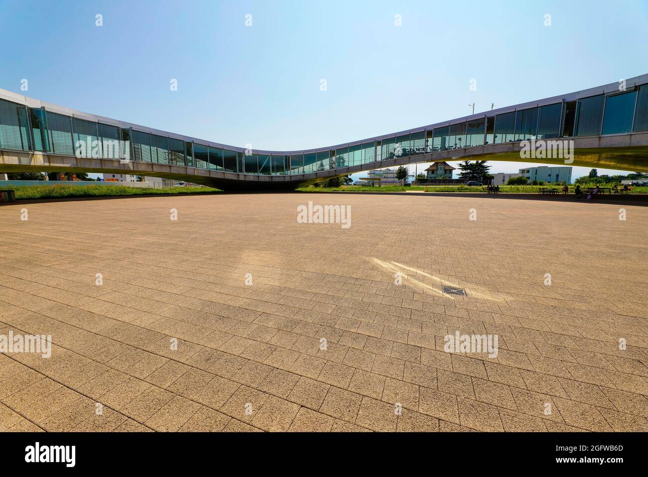 Campus of EPFL Ecole Polytechnique Fédérale de Lausanne, the Rolex ...