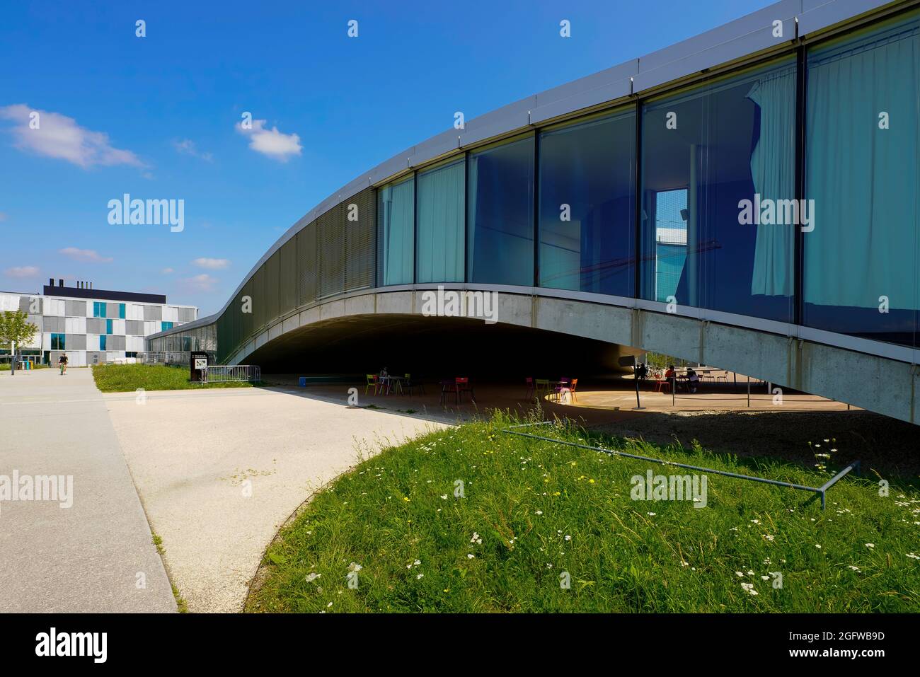 Campus of EPFL Ecole Polytechnique Fédérale de Lausanne, the Rolex ...