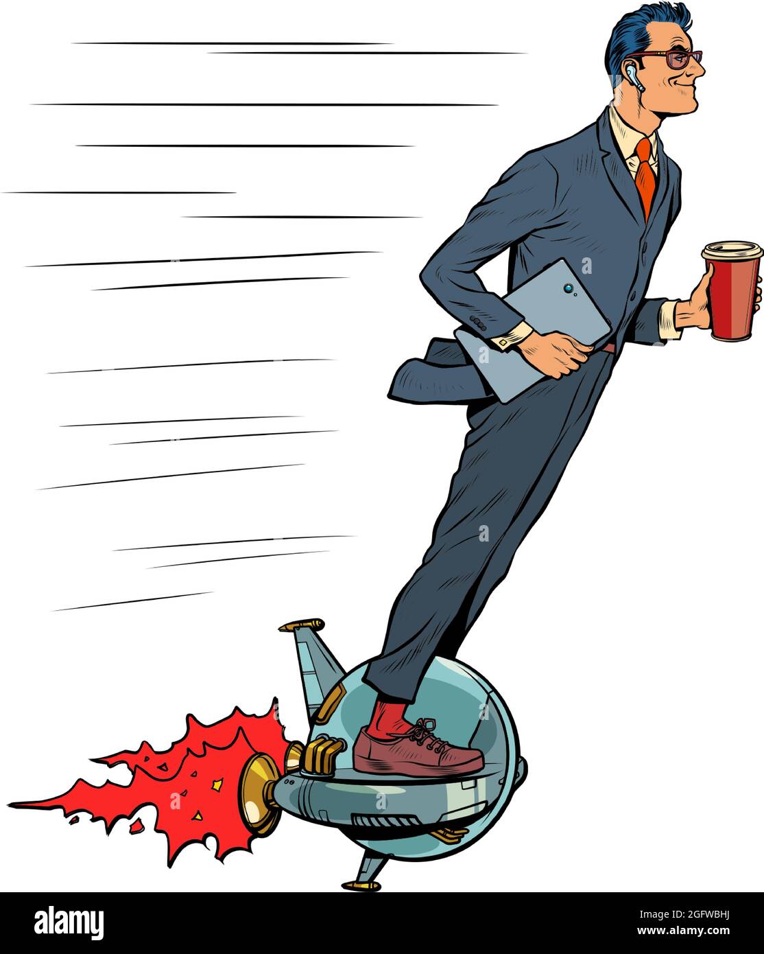 Morning personal Cut Out Stock Images & Pictures - Alamy