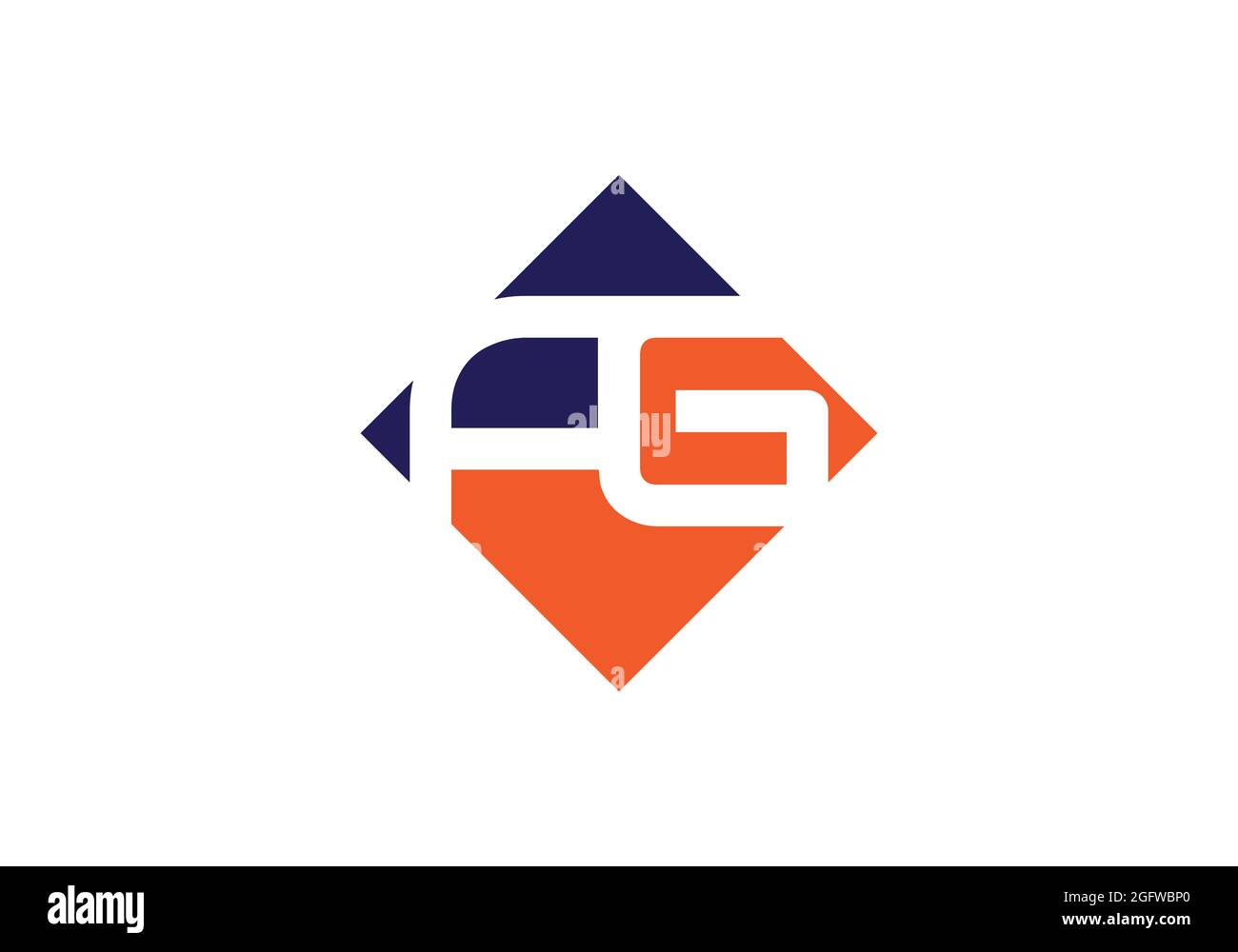 Letter AG Logo With Creative Modern Business Typography Vector Template ...