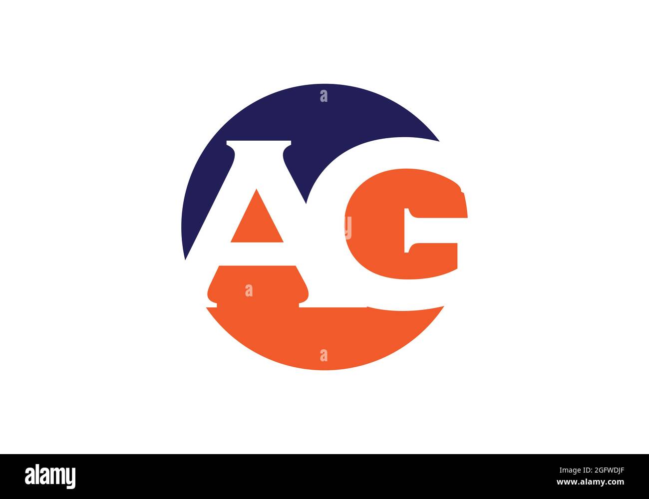 Letter AG Logo With Creative Modern Business Typography Vector Template ...