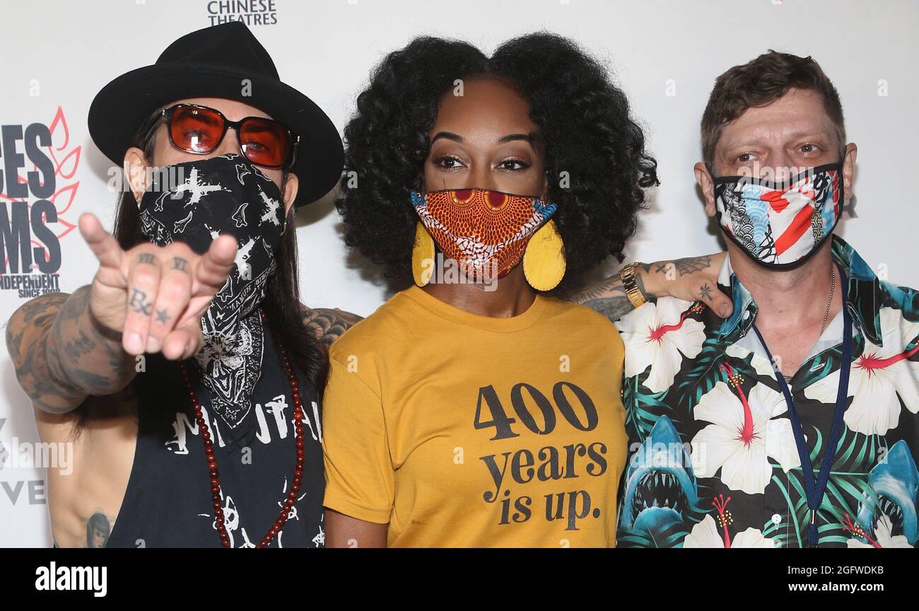 Hollywood, Ca. 26th Aug, 2021. Dave Navarro, Ash Nash, Colin M. Day at ...