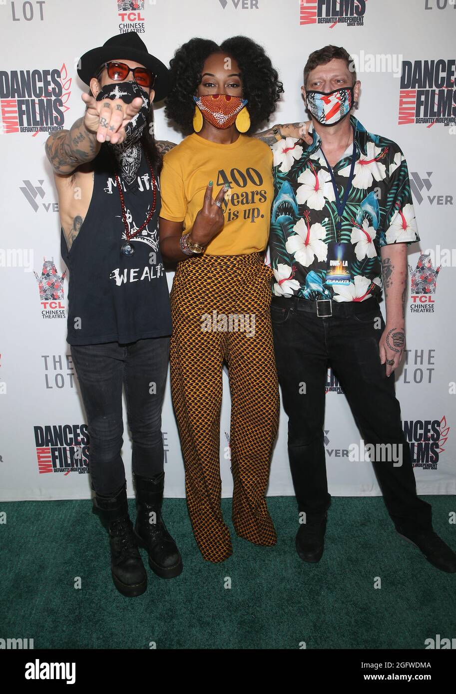 Hollywood, Ca. 26th Aug, 2021. Dave Navarro, Ash Nash, Colin M. Day at ...