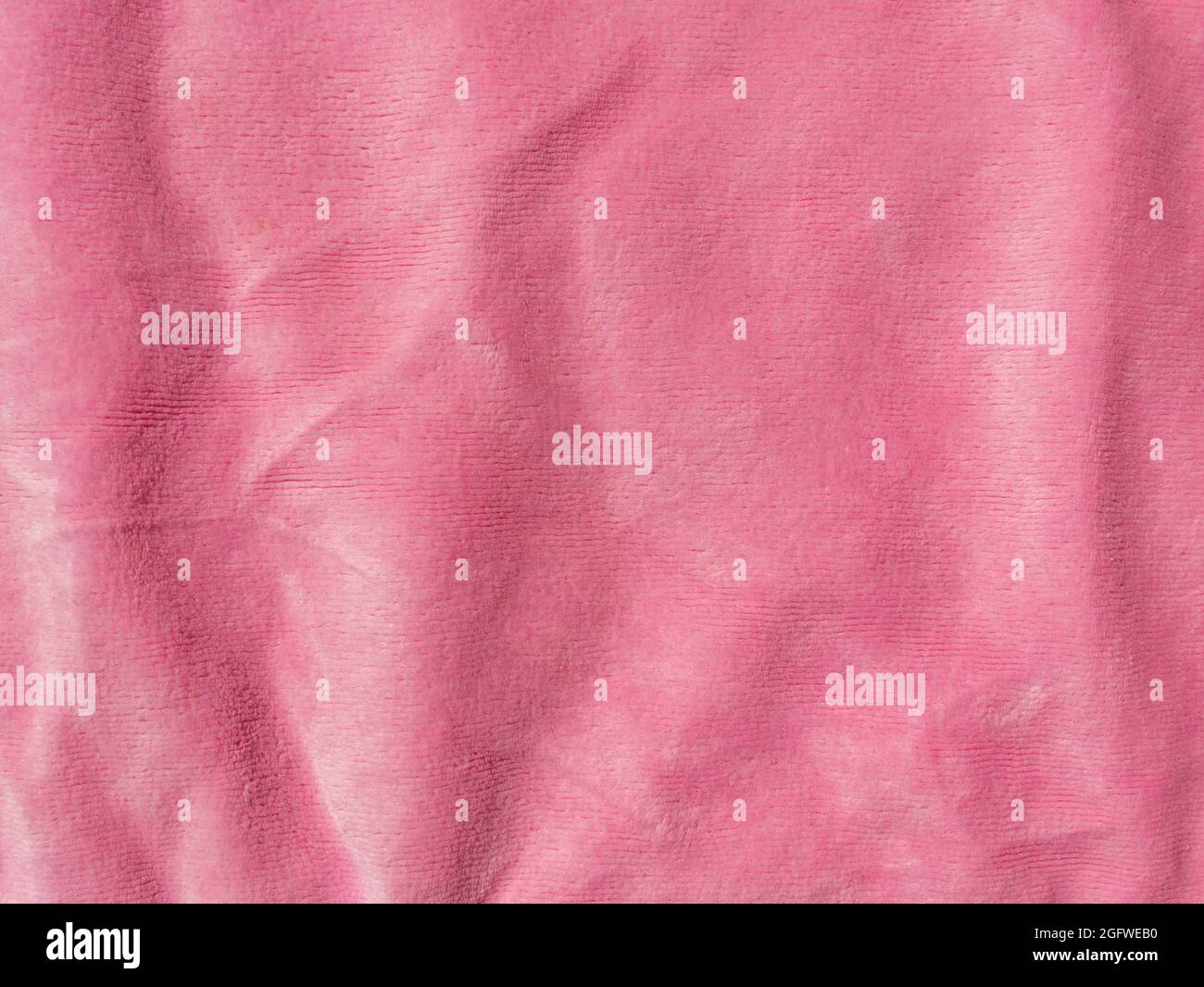 Pink color velvet fabric texture top view. Female blog rose velour ...