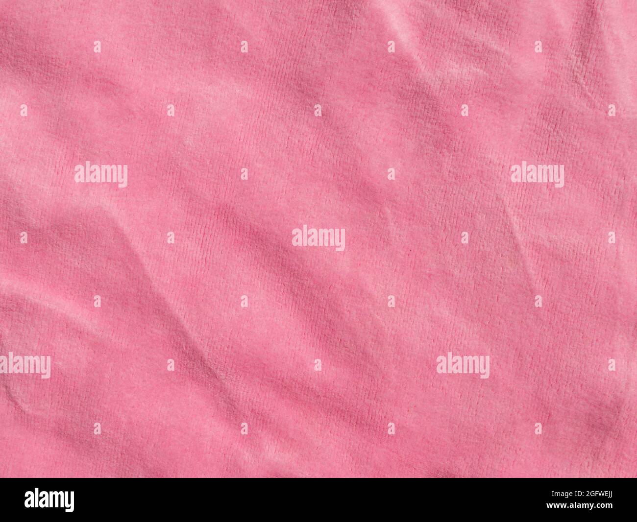 Pink color velvet fabric texture top view. Female blog rose velour ...