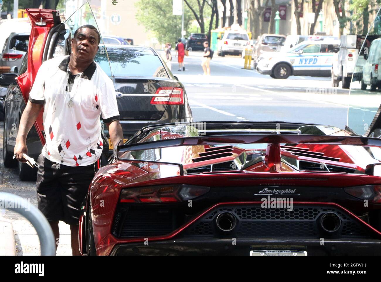 Carro Tracy Morgan Tracy Morgan, Drives In The Upper East Side Out And