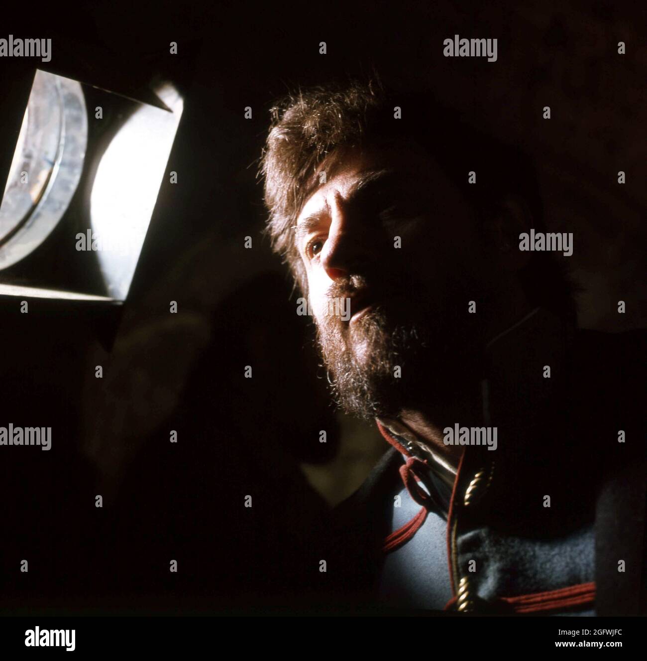 Romanian actor Ion Caramitru in the movie "The Stake and the Flame ...