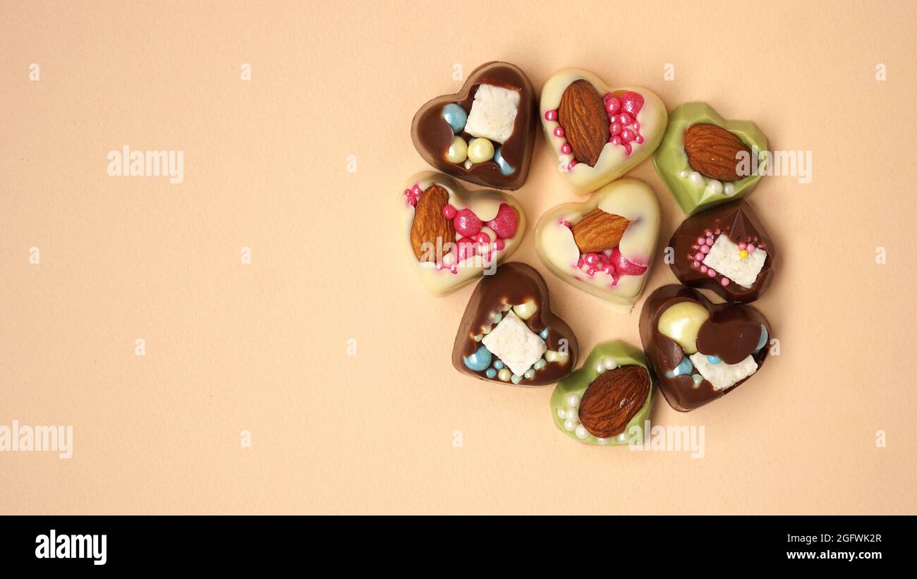 Broken Love Heart Sweets High Resolution Stock Photography and Images ...