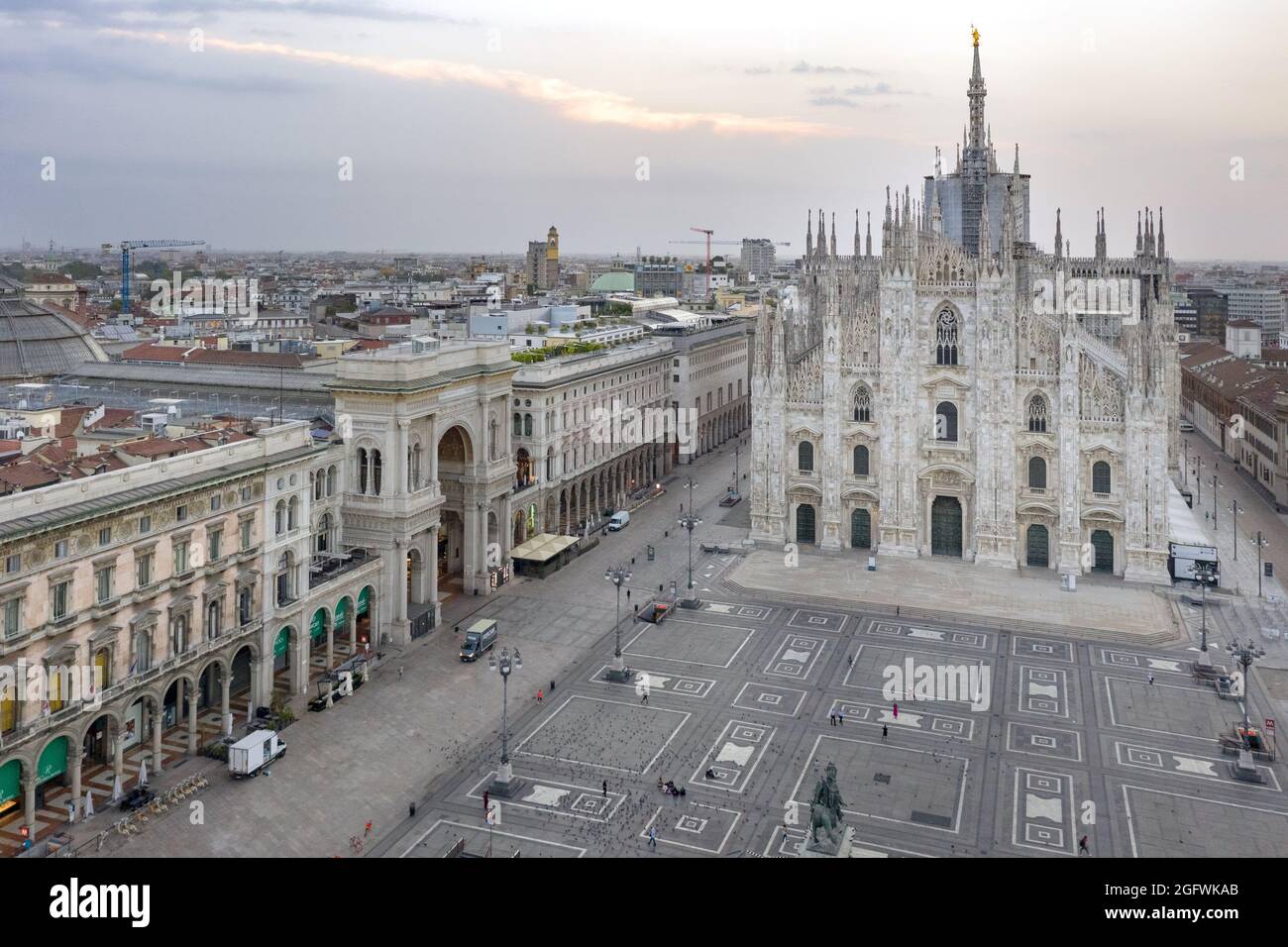 Piazza del Duomo ("Cathedral Square") is the main piazza of Milan ...