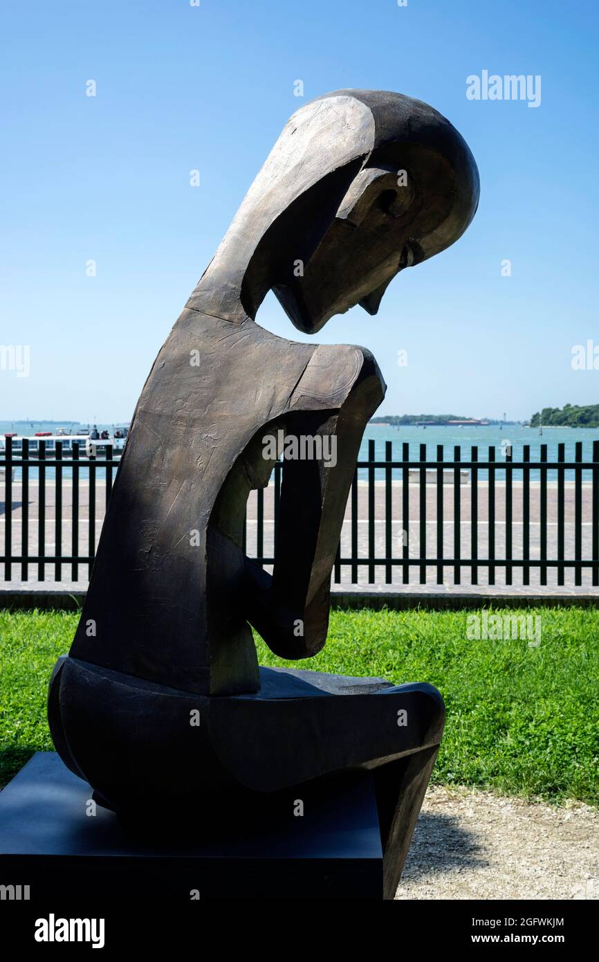 "Der Gruebler" by Andreas Rimpel, displayed in Giardino della ...