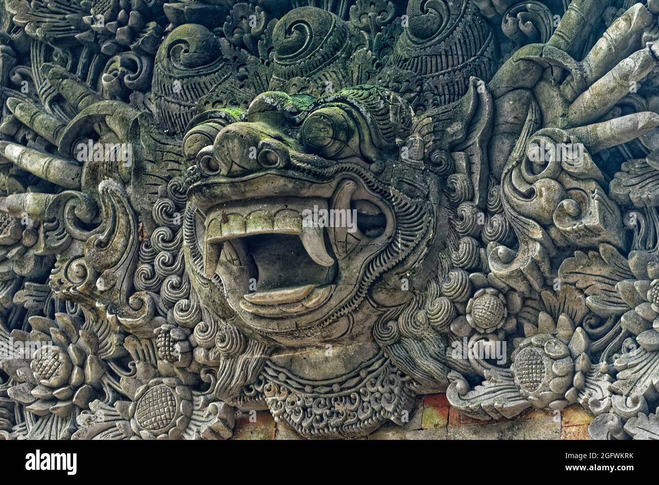 Stone statue barong mythical hi-res stock photography and images - Alamy