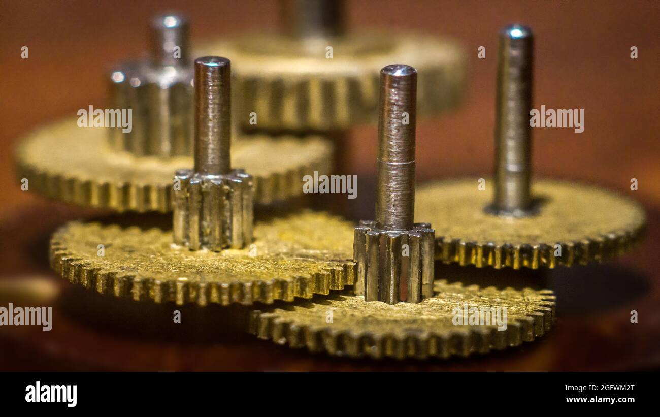 Mechanism of gears hi-res stock photography and images - Alamy