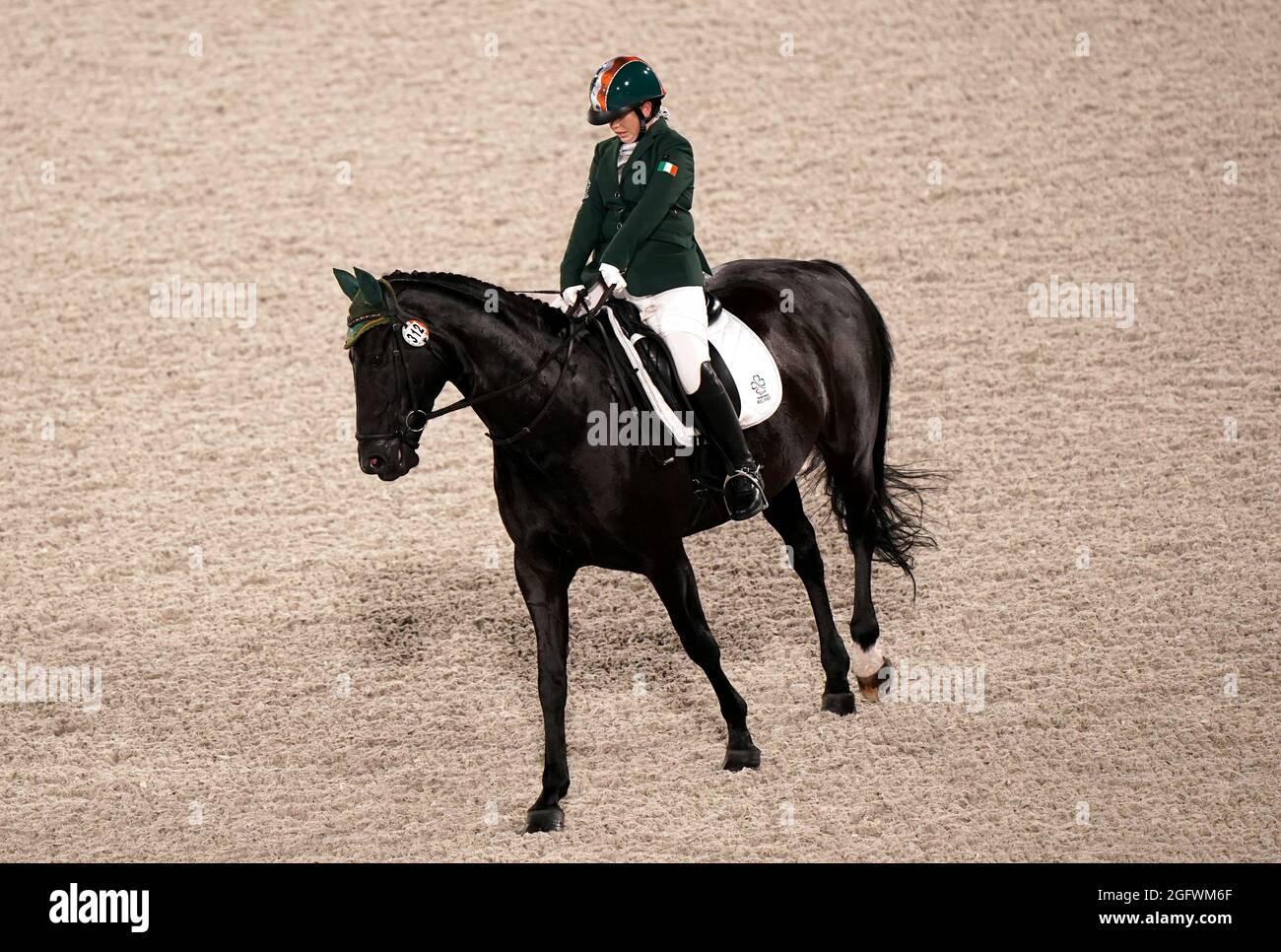 Ireland's Kate Kerr-Horan riding Serafina T competes in the Dressage ...