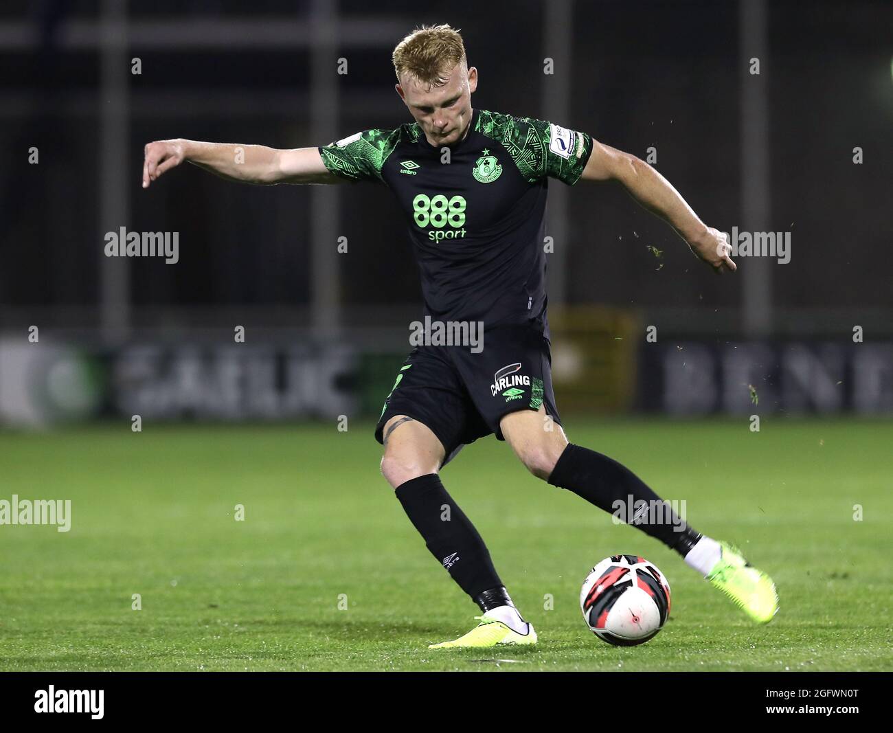 Shamrock Rovers' Liam Scales in action during the UEFA Europa ...
