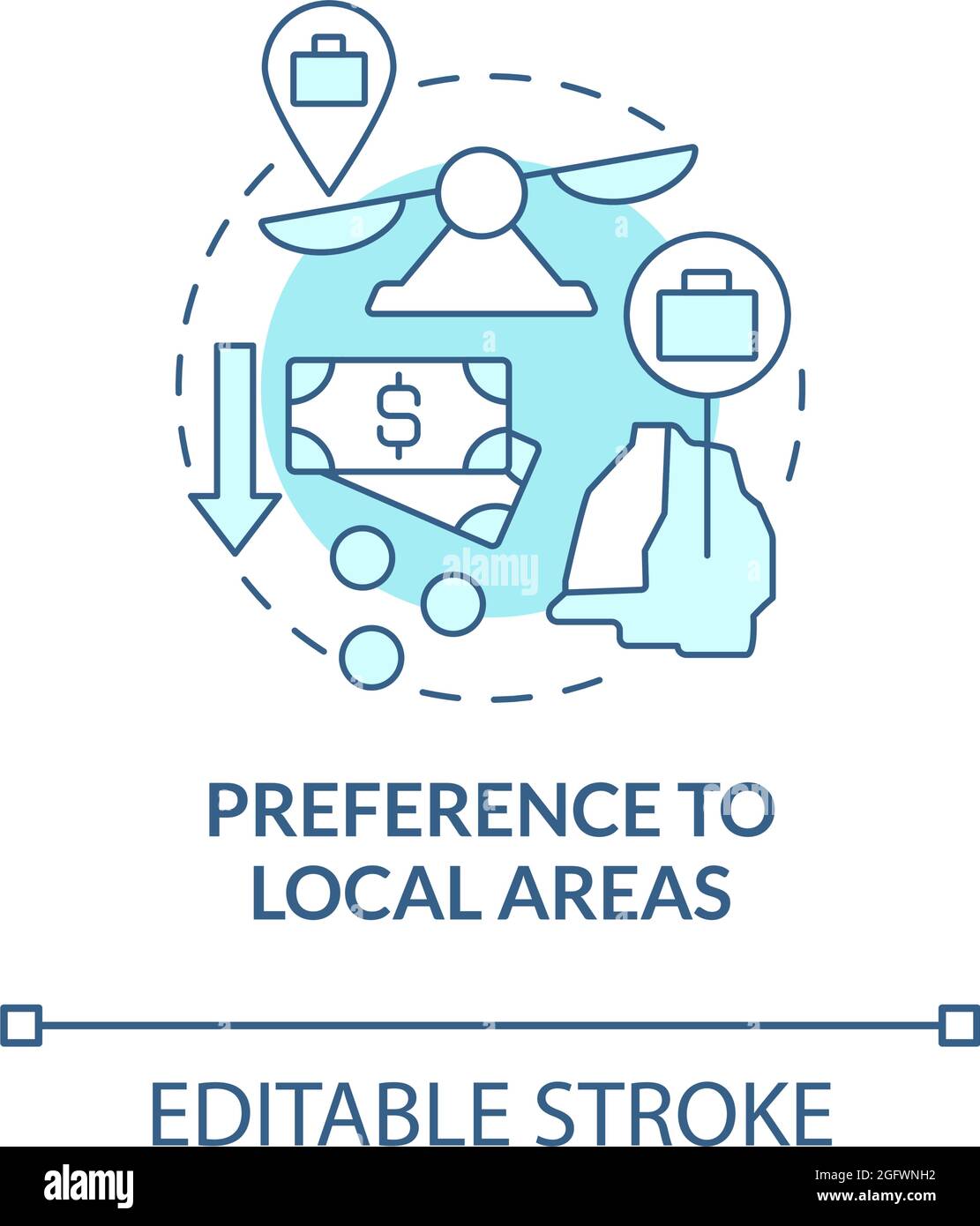 Area of responsibility Stock Vector Images - Alamy