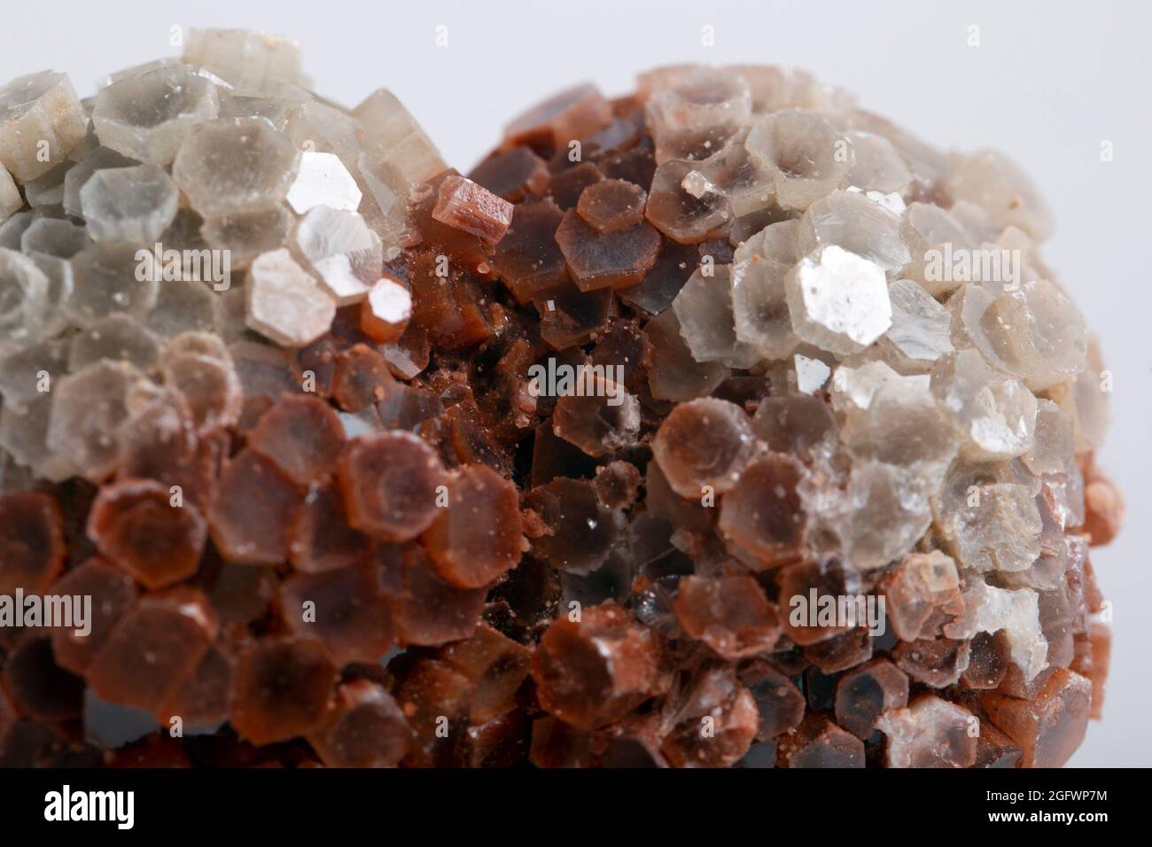 aragonite mineral specimen stone rock geology gem crystal Stock Photo ...