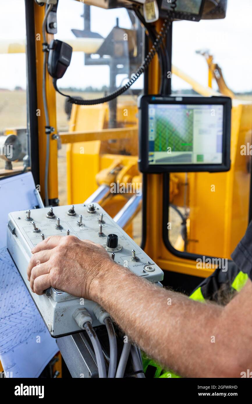 Close up operator cabin hi-res stock photography and images - Alamy