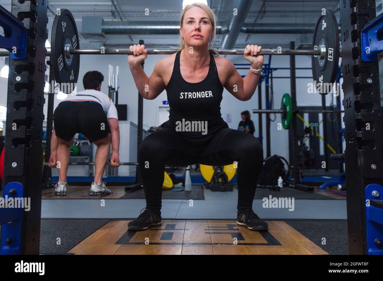 Lift Gym owners Andy Smith and Laura Morrison in Edinburgh clean ...