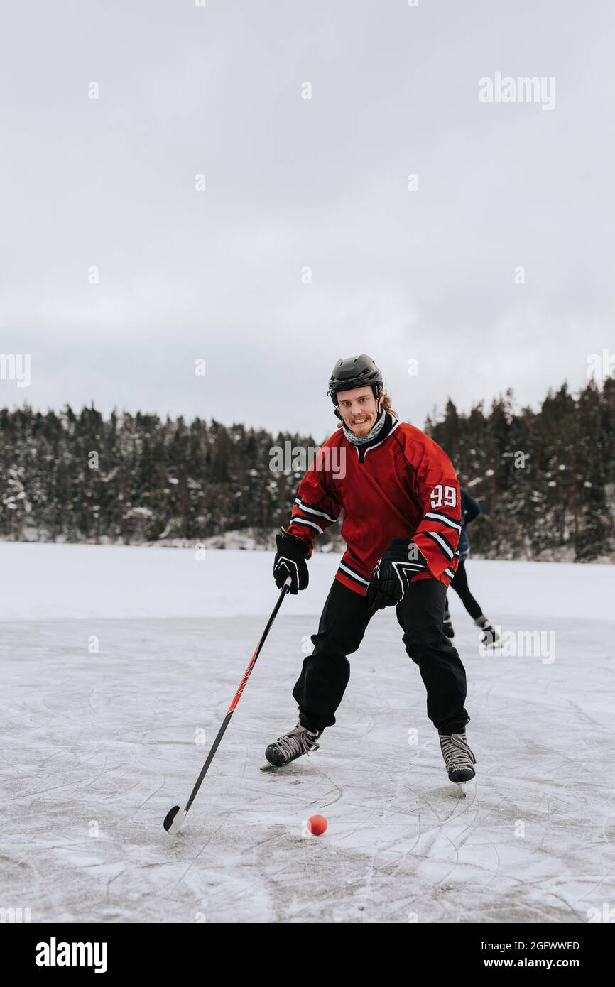 Team playing hockey hi-res stock photography and images - Alamy