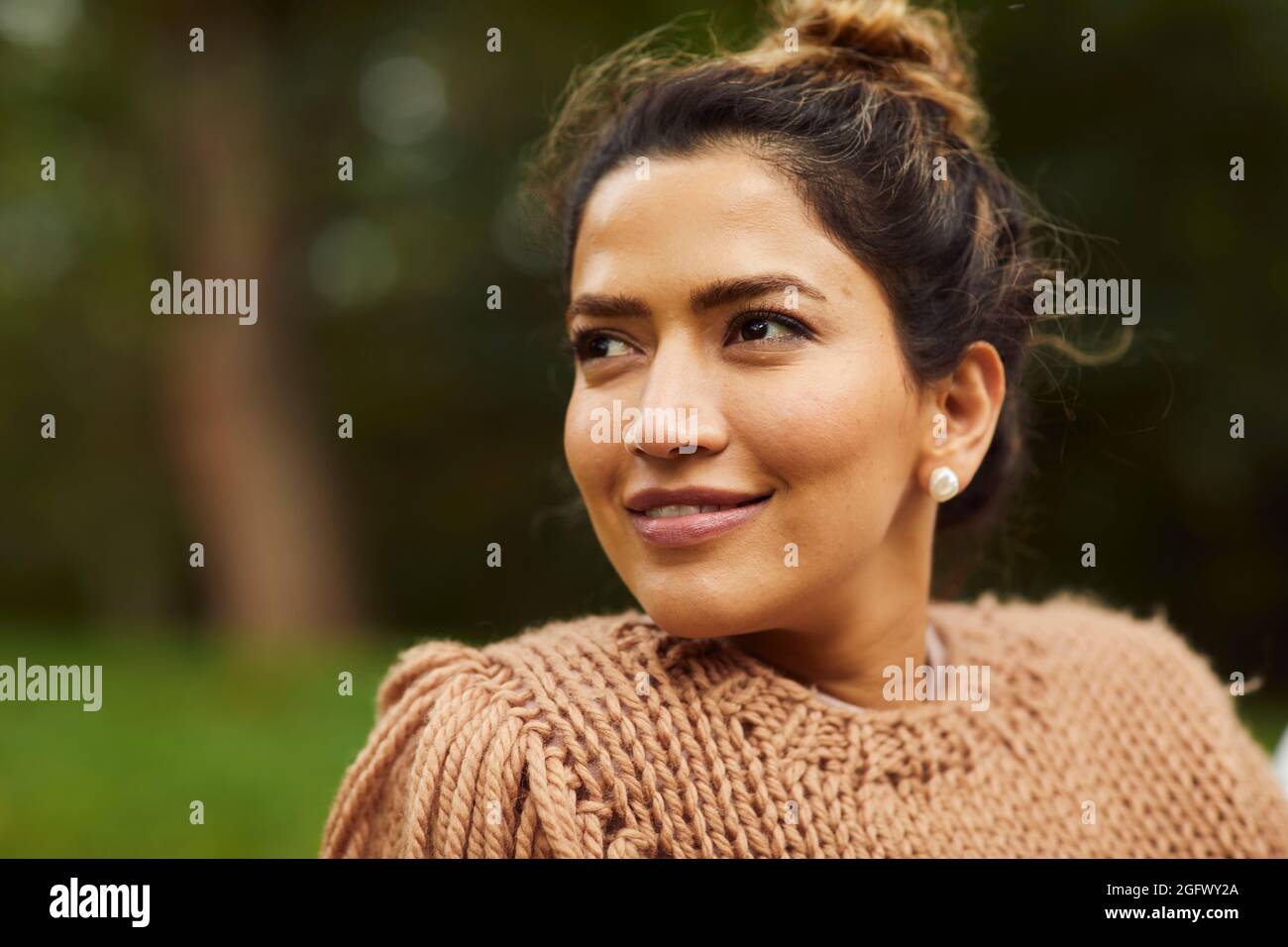 Portrait outdoor type woman hi-res stock photography and images - Alamy