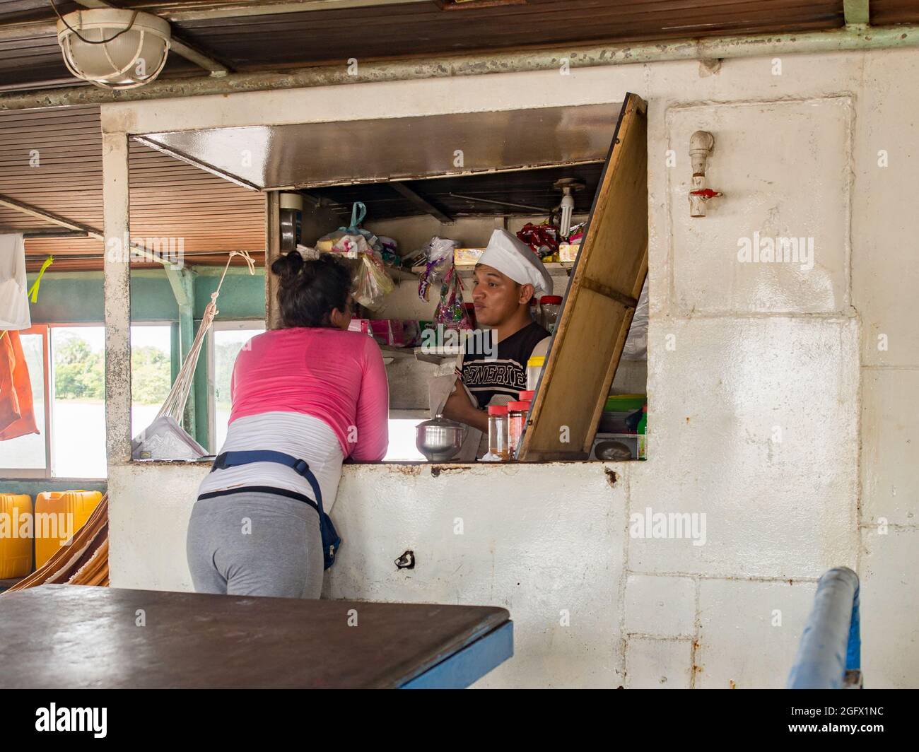 Ship kitchen galley hi-res stock photography and images - Alamy