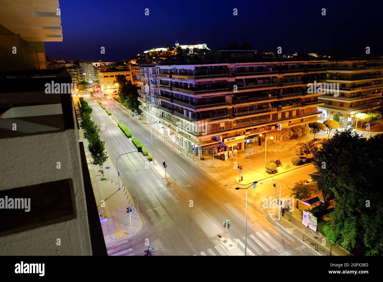 The town of Kavala in Northeastern Greece Stock Photo - Alamy