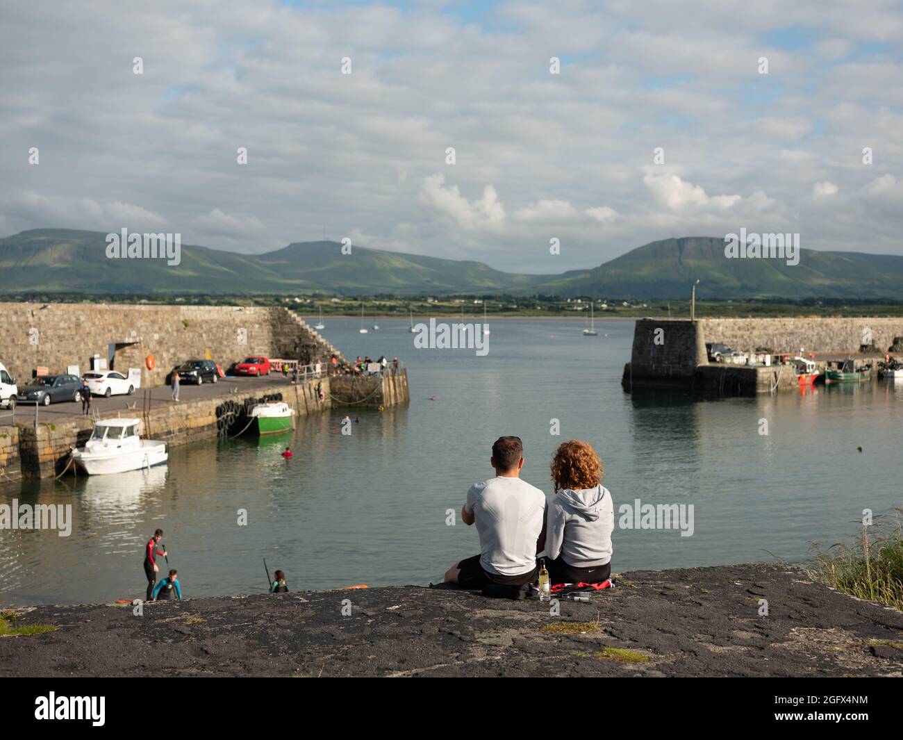Mullaghmore harbour, County Sligo Stock Photo - Alamy