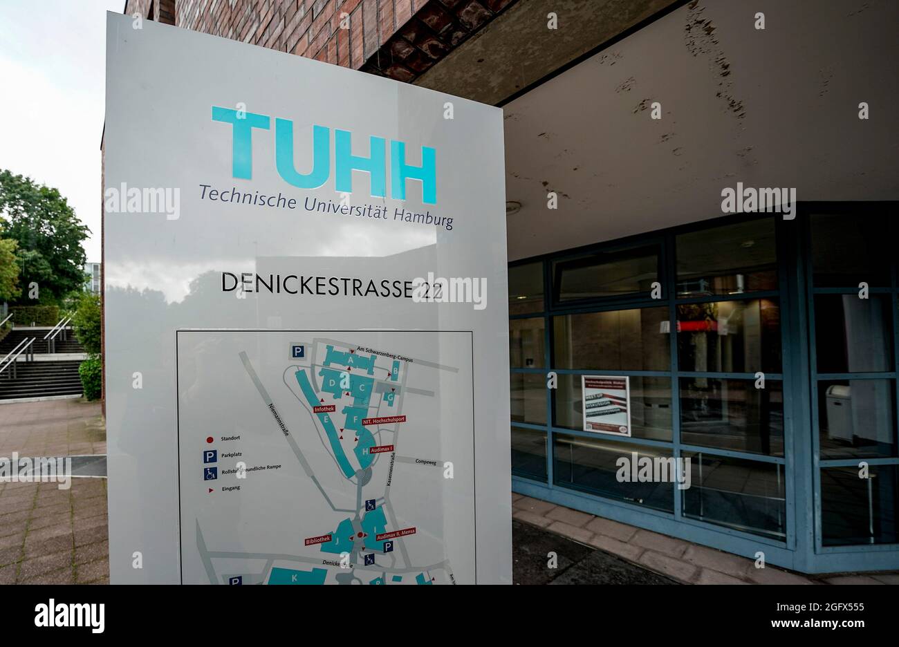 Hamburg on a map hi-res stock photography and images - Alamy