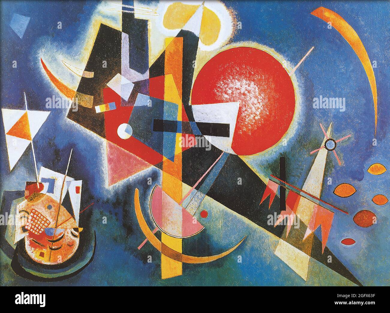 Kandinsky abstract painting Stock Photo - Alamy