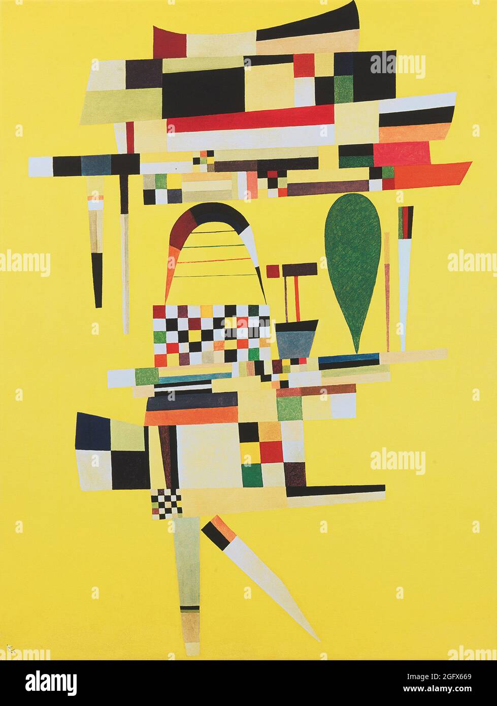 Kandinsky abstract painting Stock Photo - Alamy