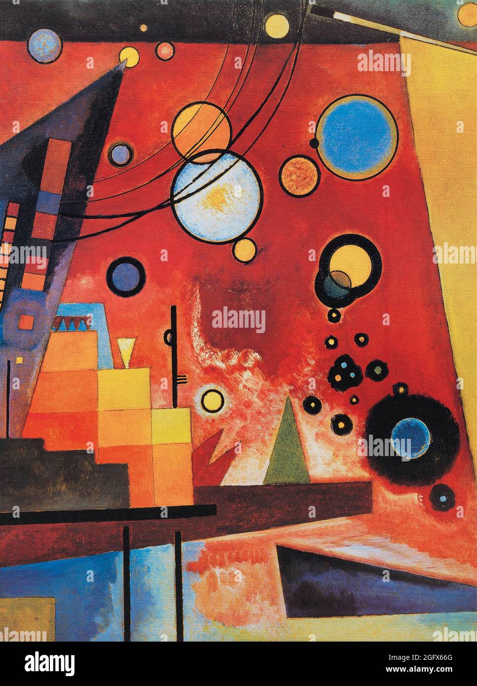 Kandinsky abstract painting Stock Photo - Alamy