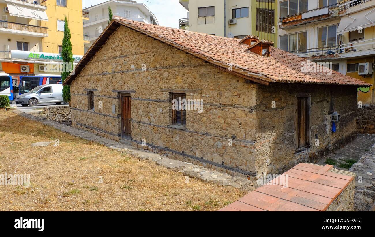 Megas Theologos, an ancient basilica in Veria, Greece Stock Photo - Alamy