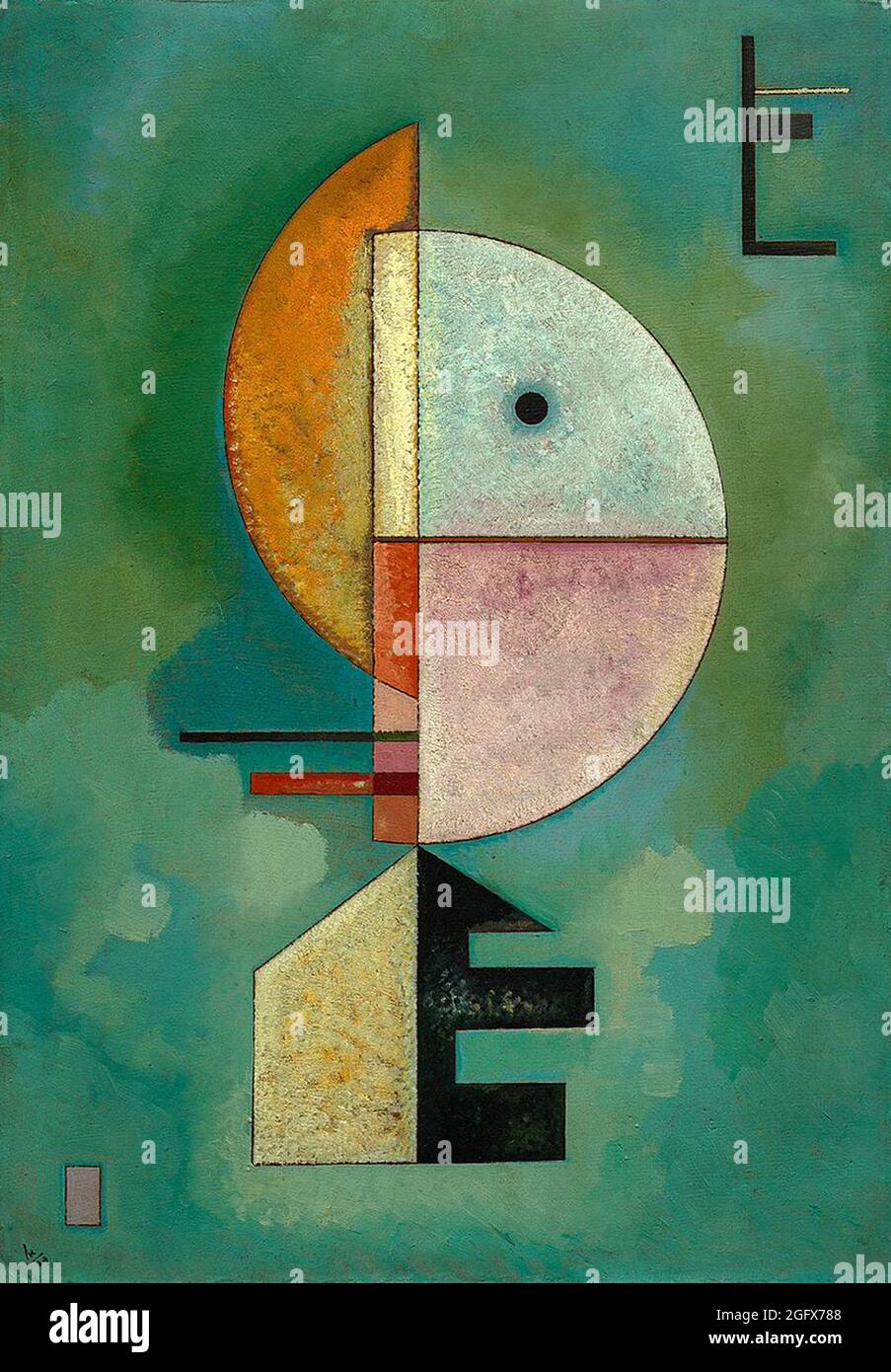 Kandinsky abstract painting Stock Photo - Alamy