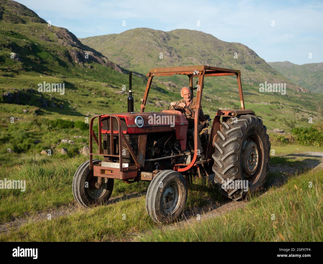 Irish tractor hi-res stock photography and images - Alamy