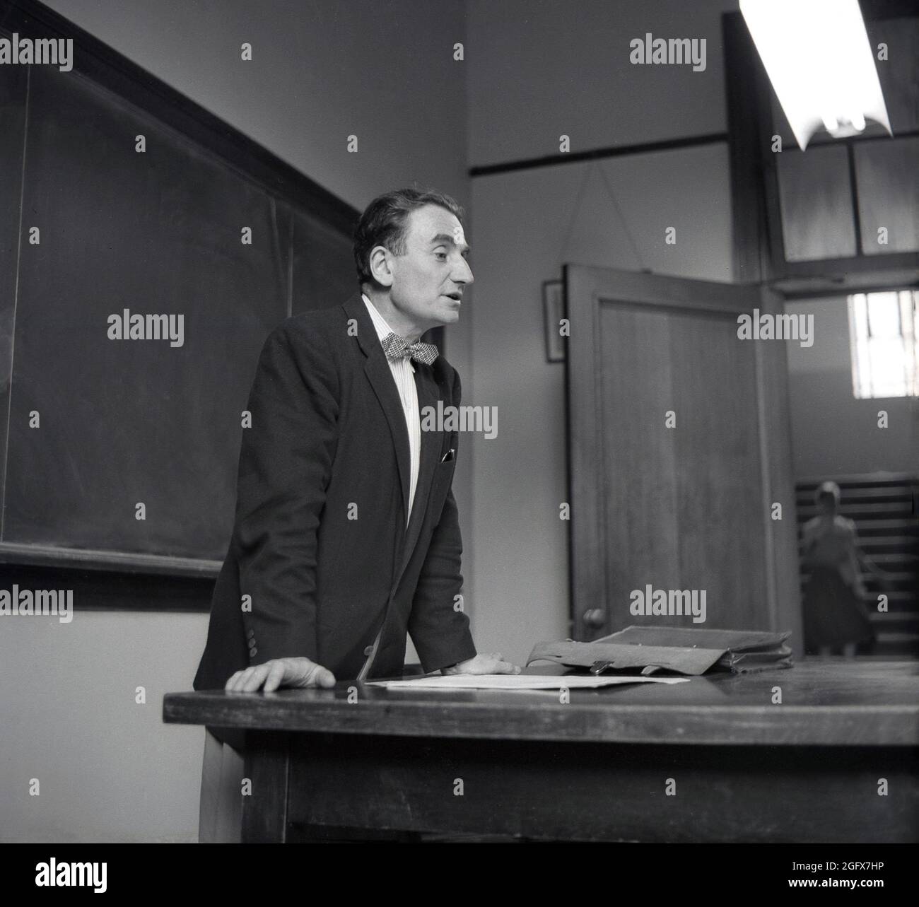 College Professor In Class