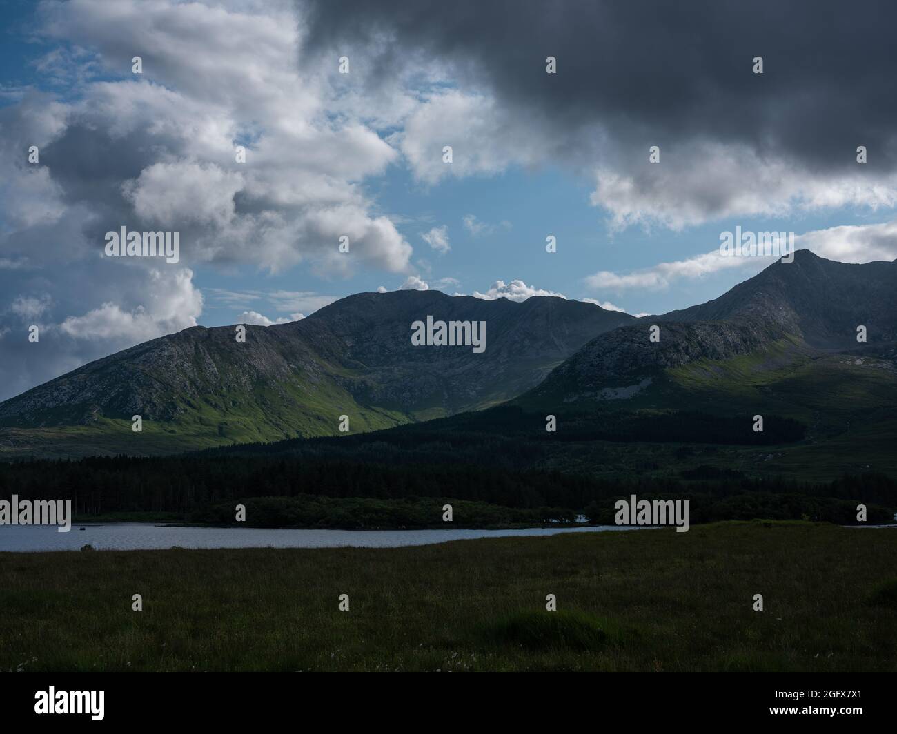 Lough Inagh in Connemara, County Galway, Ireland Stock Photo - Alamy
