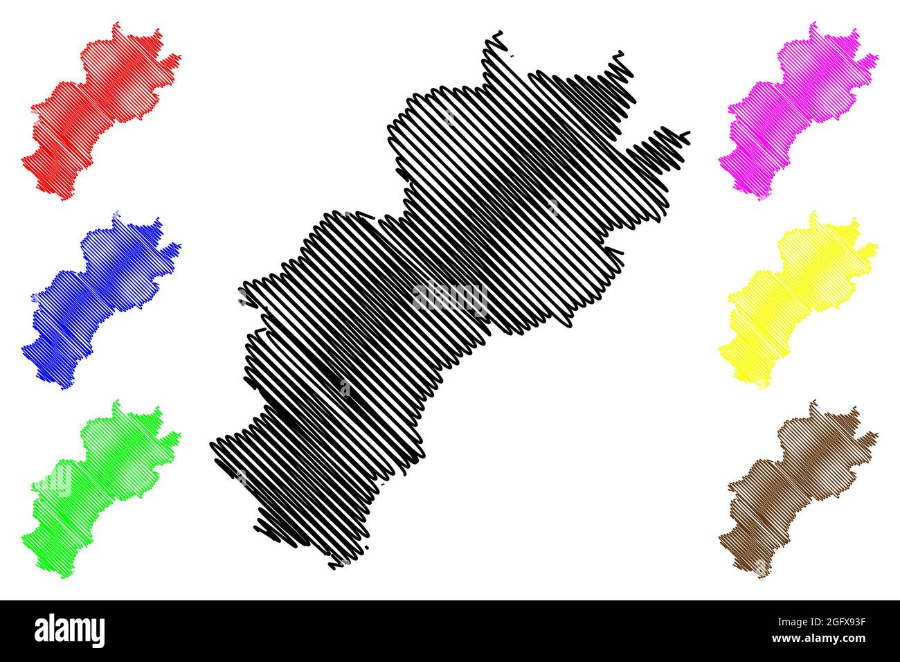 Kusel district (Federal Republic of Germany, State of Rhineland ...