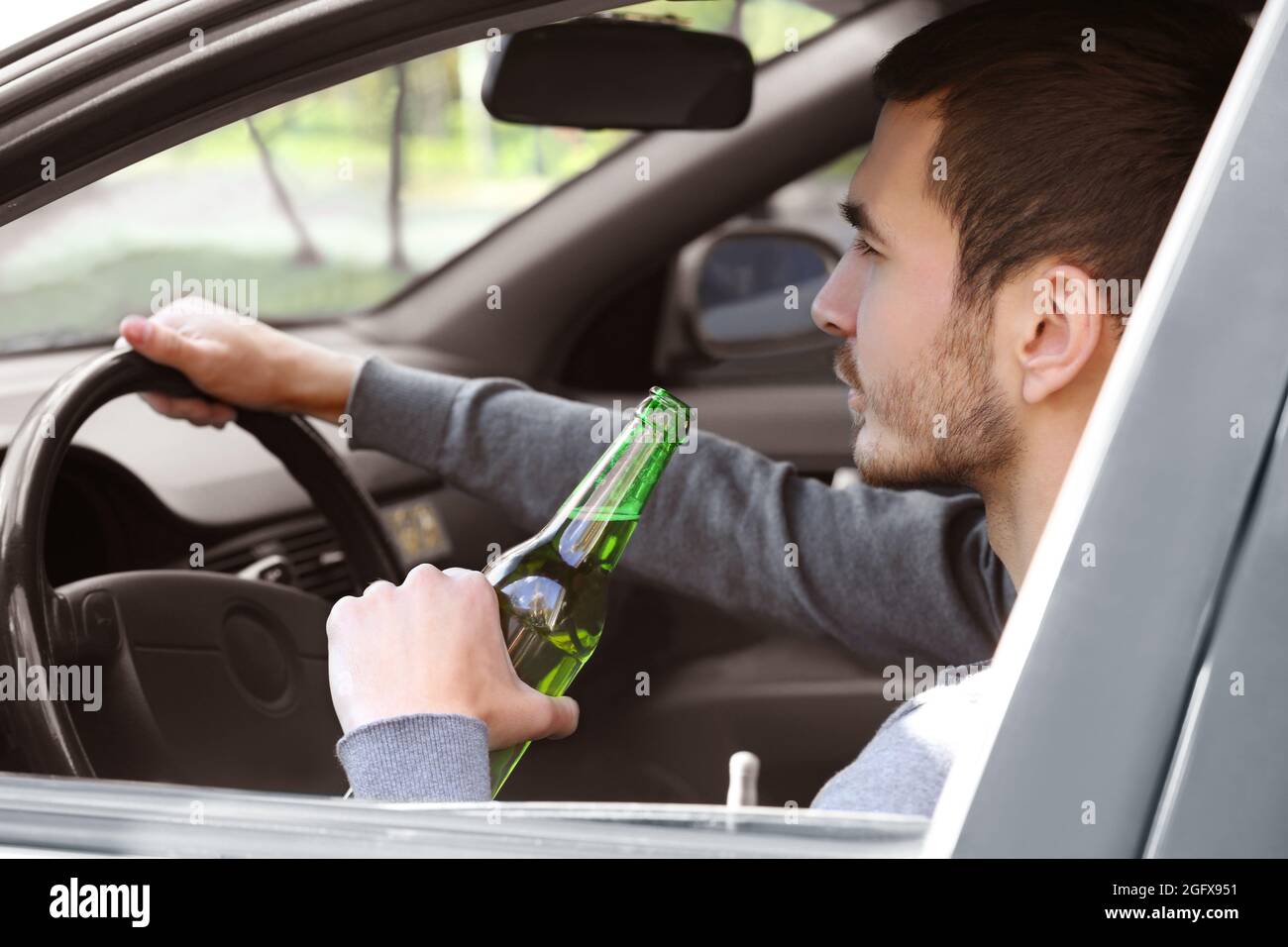 Drinking Beer While Driving