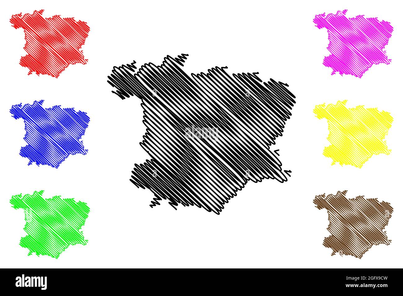 Kempten city (Federal Republic of Germany, Urban district Swabia, Free ...