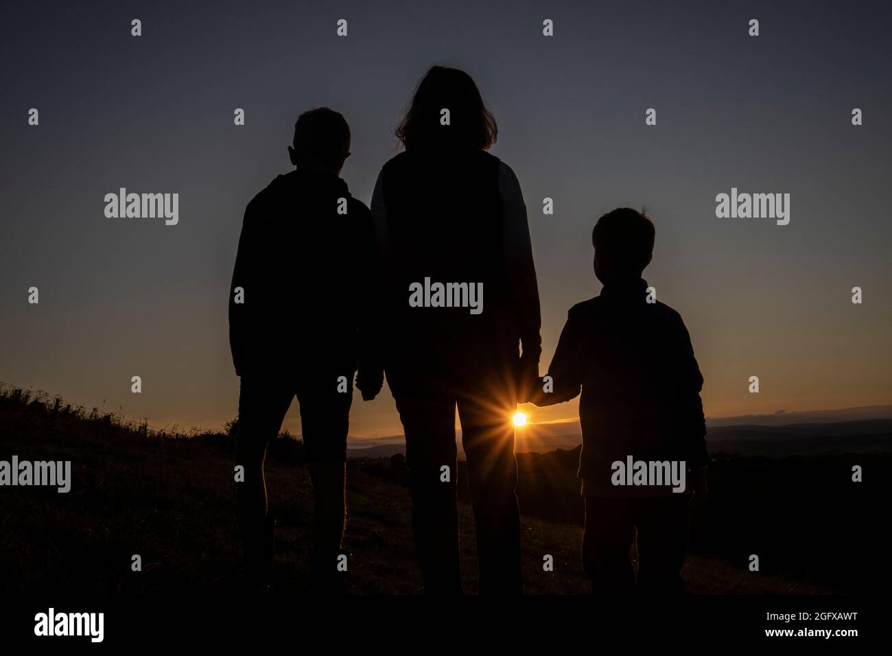 Rural areas and sunset hi-res stock photography and images - Alamy