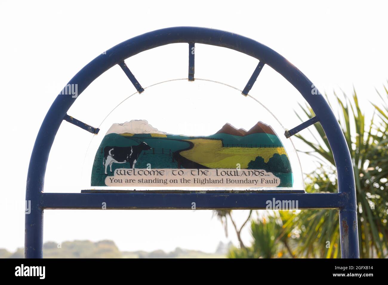 Rothesay highland boundary fault line hi-res stock photography and ...