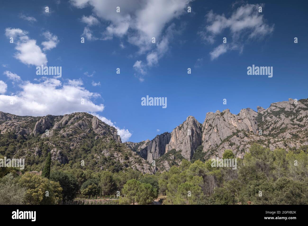 Montserrat national park hi-res stock photography and images - Alamy