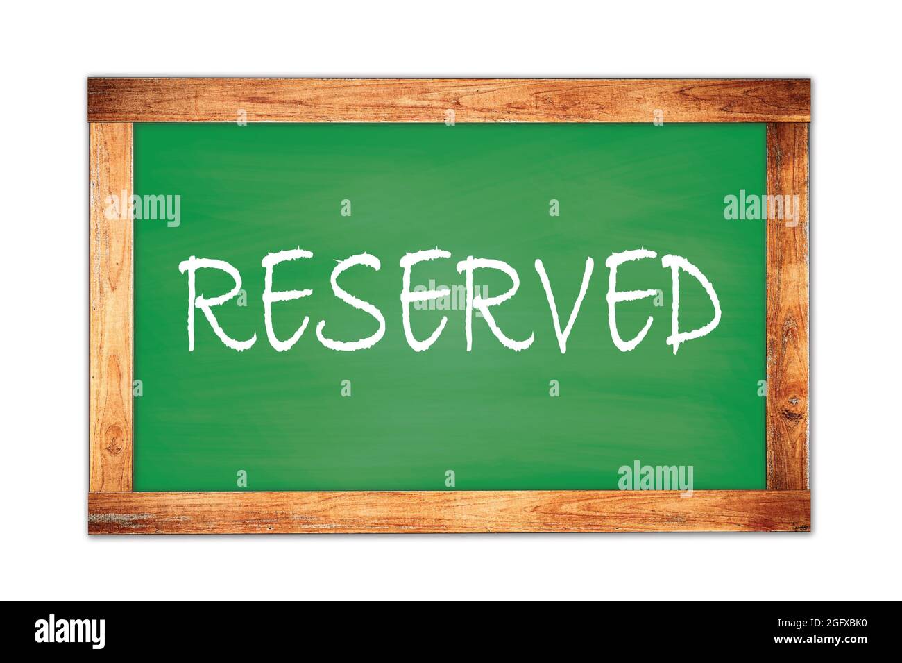 Reserved text written word hi-res stock photography and images - Alamy
