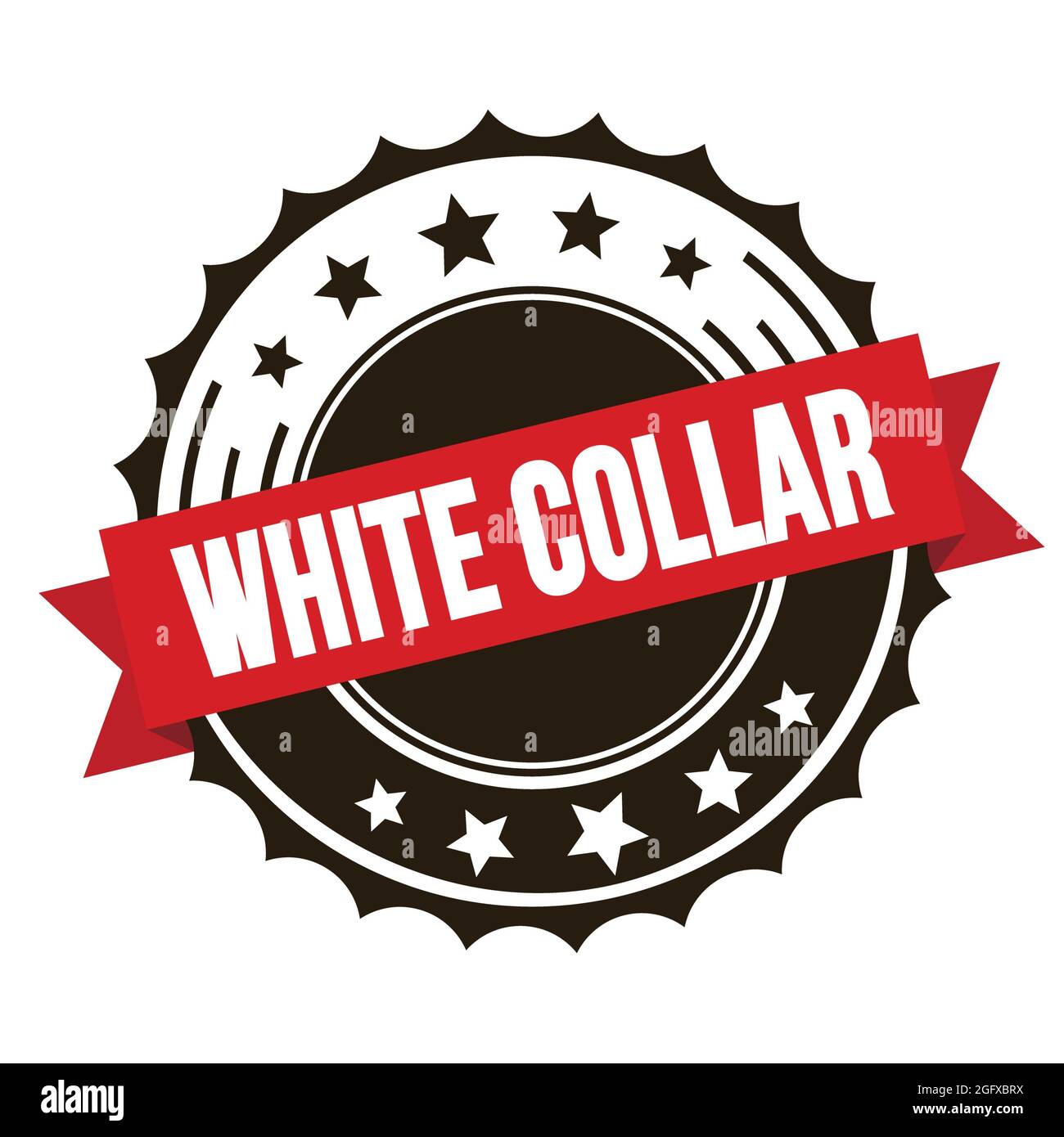 White collar word Cut Out Stock Images & Pictures - Alamy