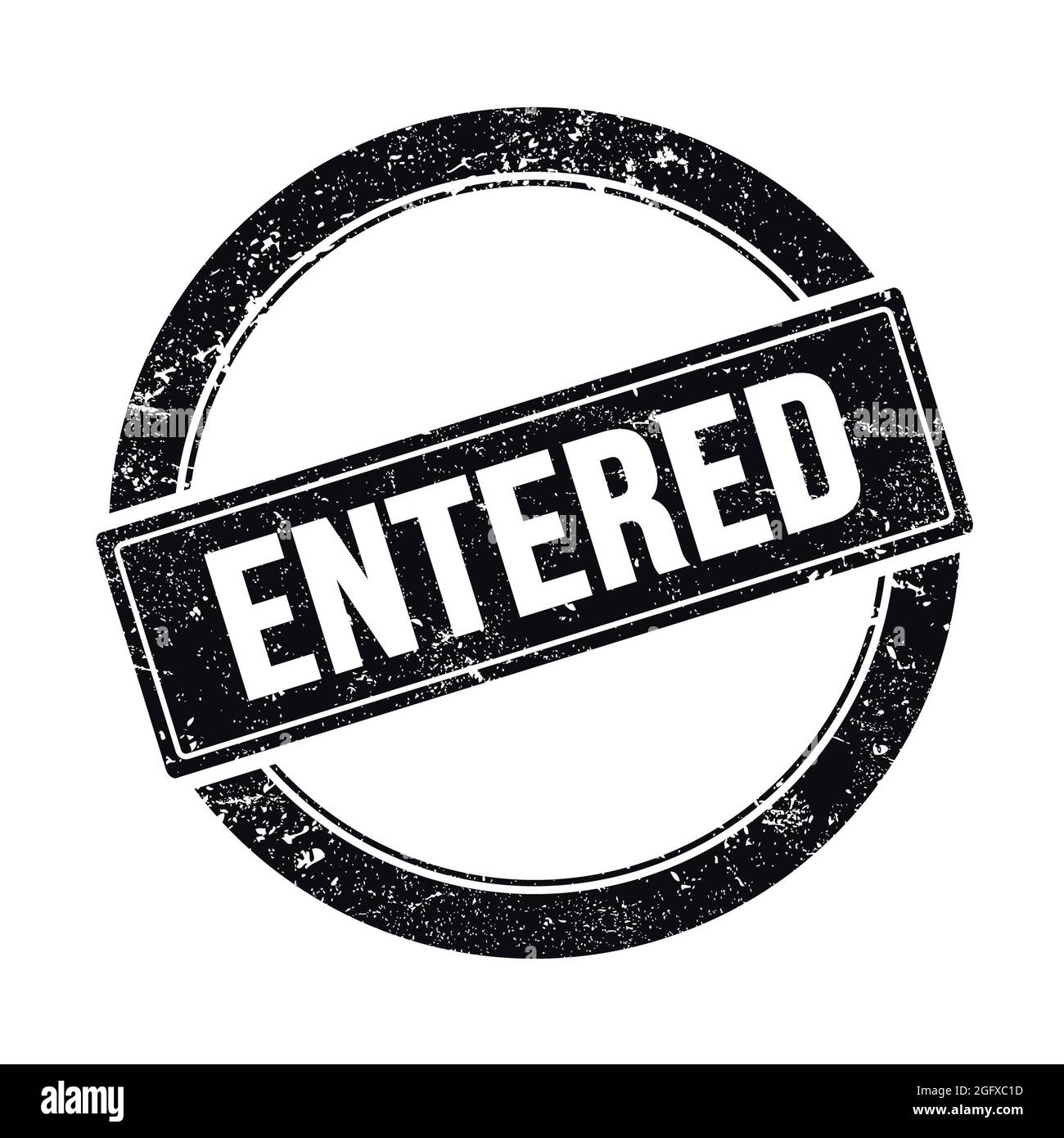 Entered stamp hi-res stock photography and images - Alamy